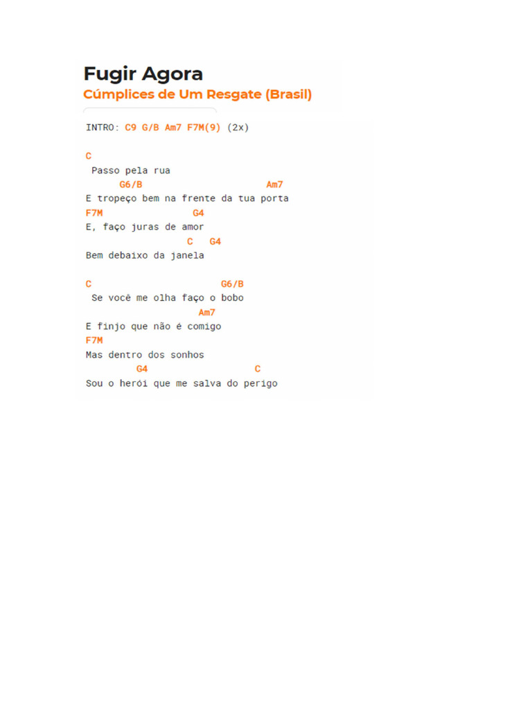 Fugir Agora | PDF