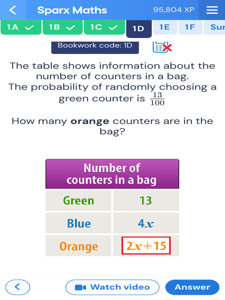 Sparx Maths 5 | PDF