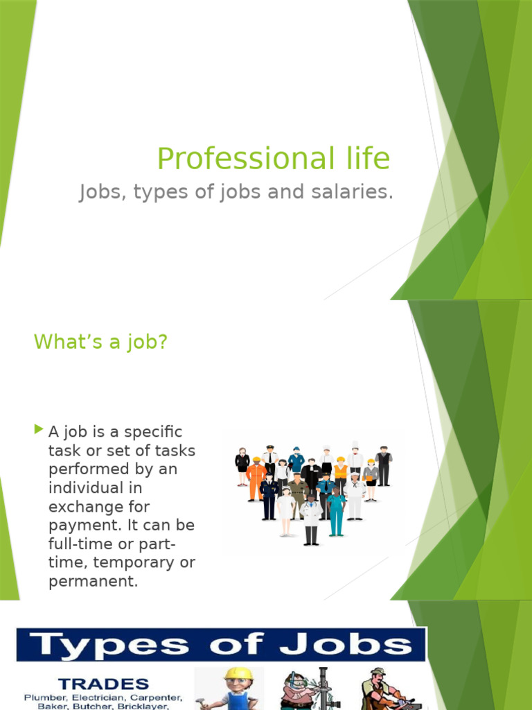 Jobs Presentation | PDF