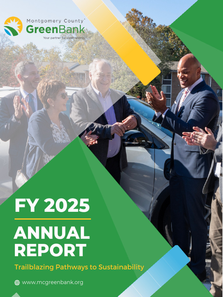 FY 2025 Montgomery County Green Bank Report | PDF | Climate Resilience ...