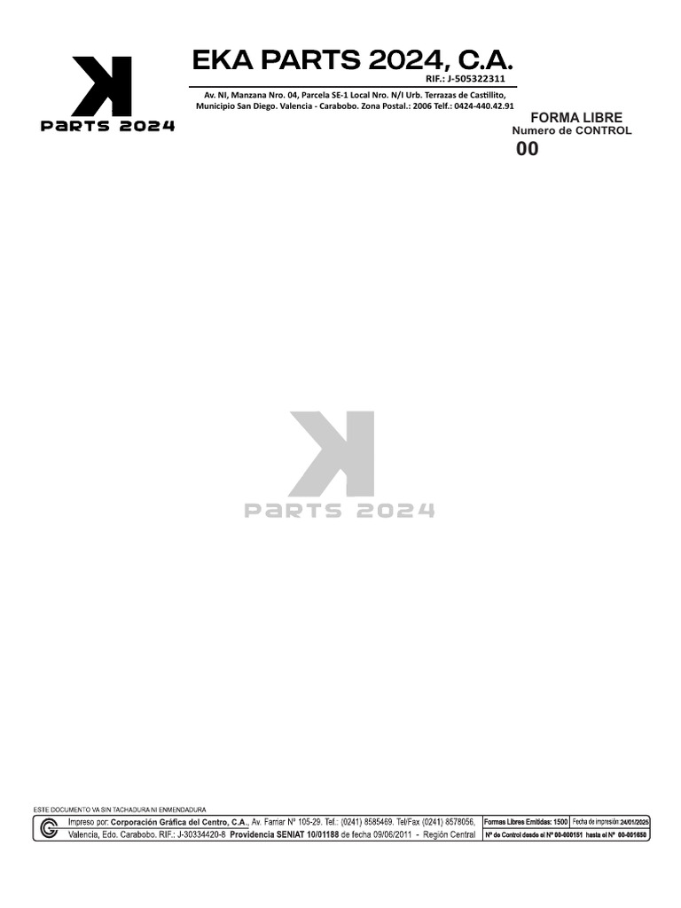Eka Parts | PDF