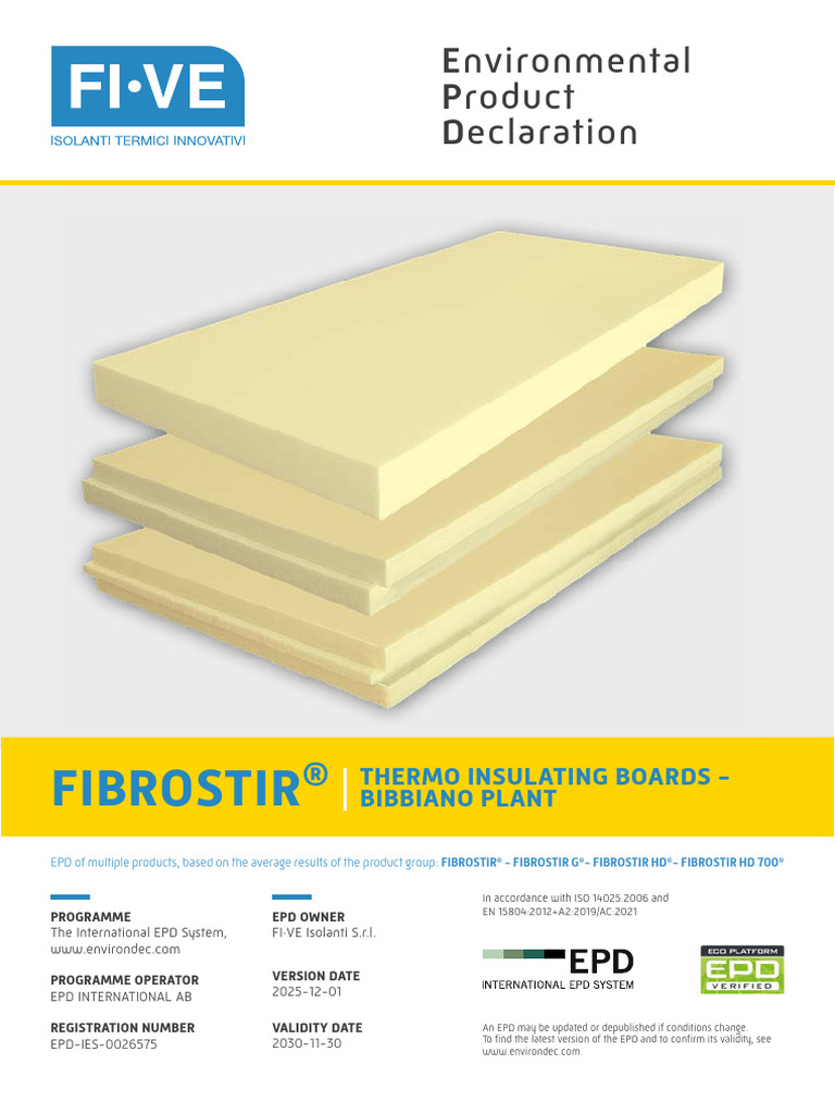 EPD Document EPD-IES-0026575 002 en | PDF | Building Insulation ...