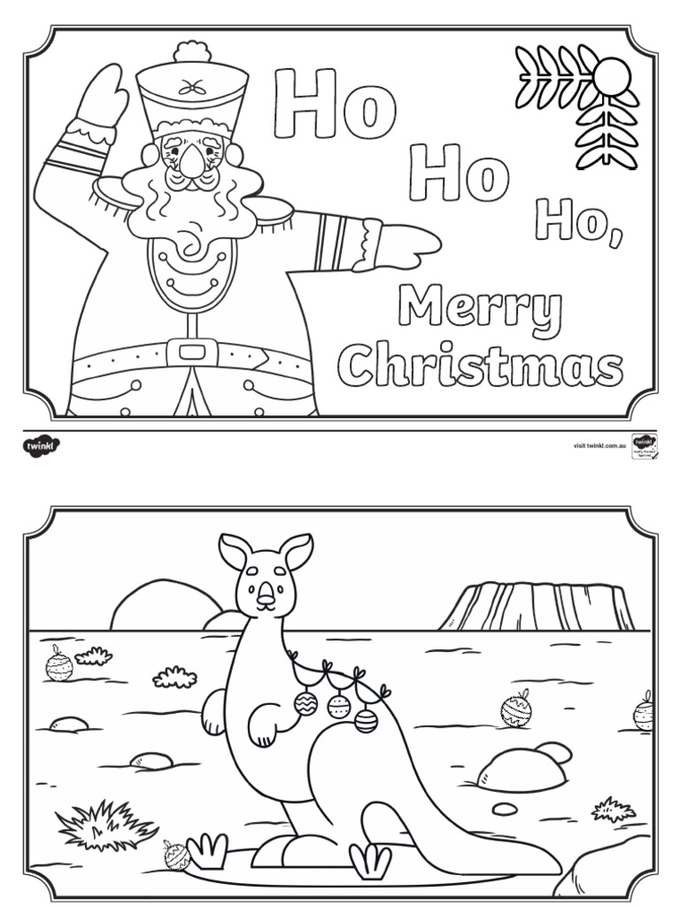Nutcracker Christmas Colouring | PDF
