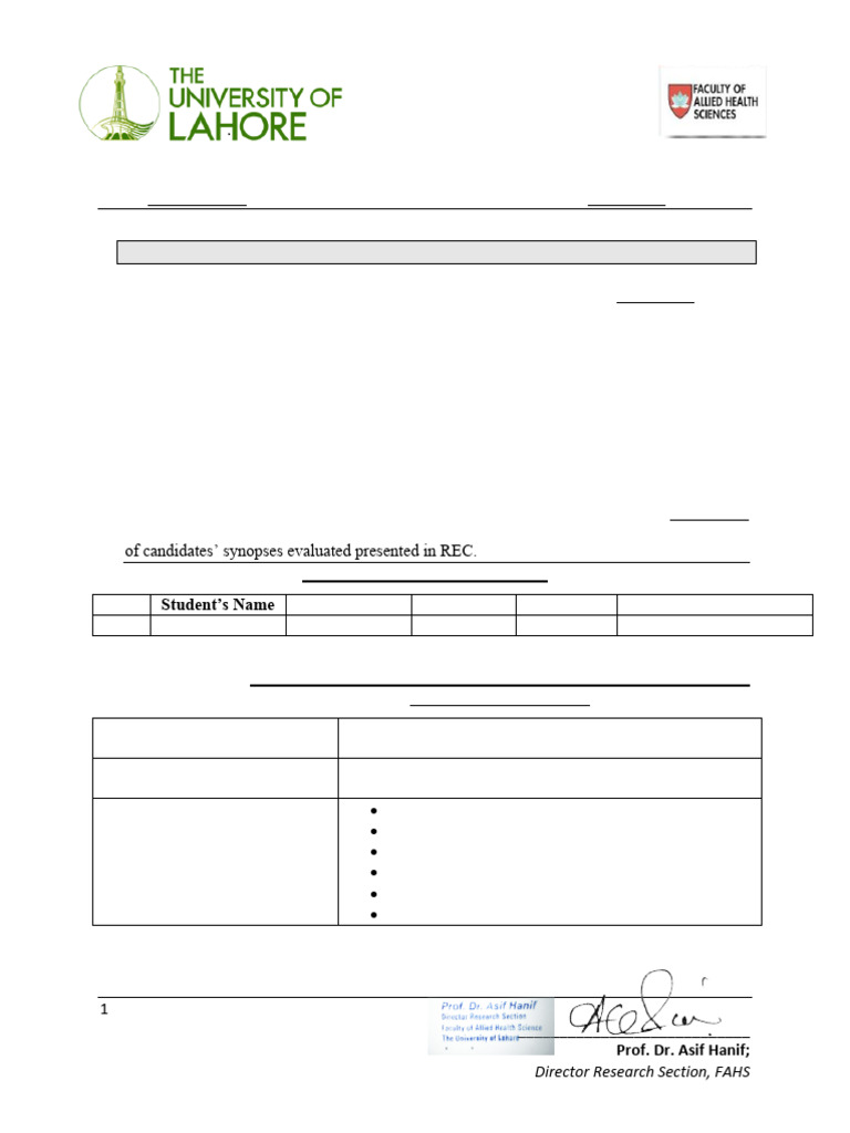 REC-5 Meeting Minutes (24!5!2024) | PDF | Medical Specialties ...