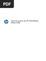 HP BIOS Configuration Utility (BCU) Guía Del Usuario | PDF | Bios ...