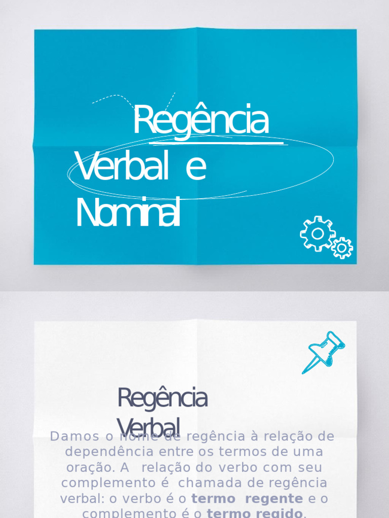 Regência-Verbal-e-Nominal.POWER POINT | PDF | Mecânica da linguagem ...