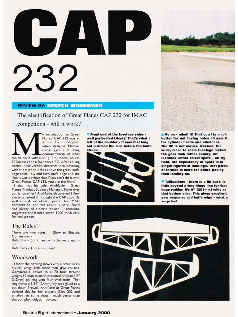 Cap 232 58in Oz10827 Electric Conversion | PDF