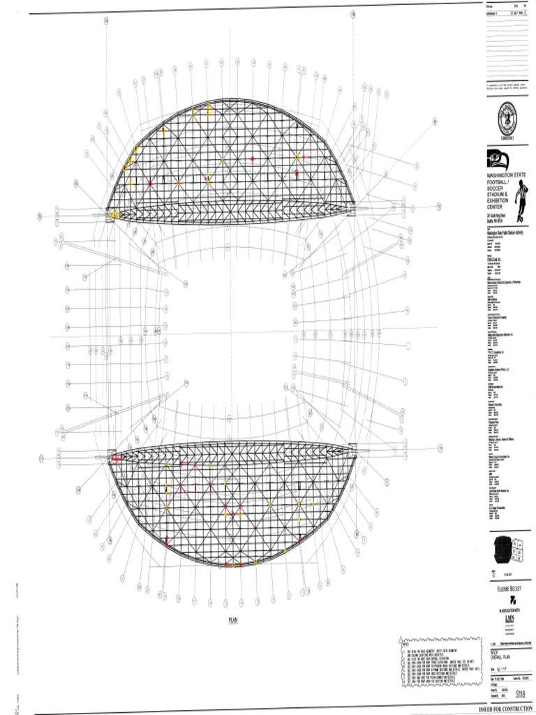 Project 4192 - Sheet NO S118 Lumen Field Roof - Coating Visual ...