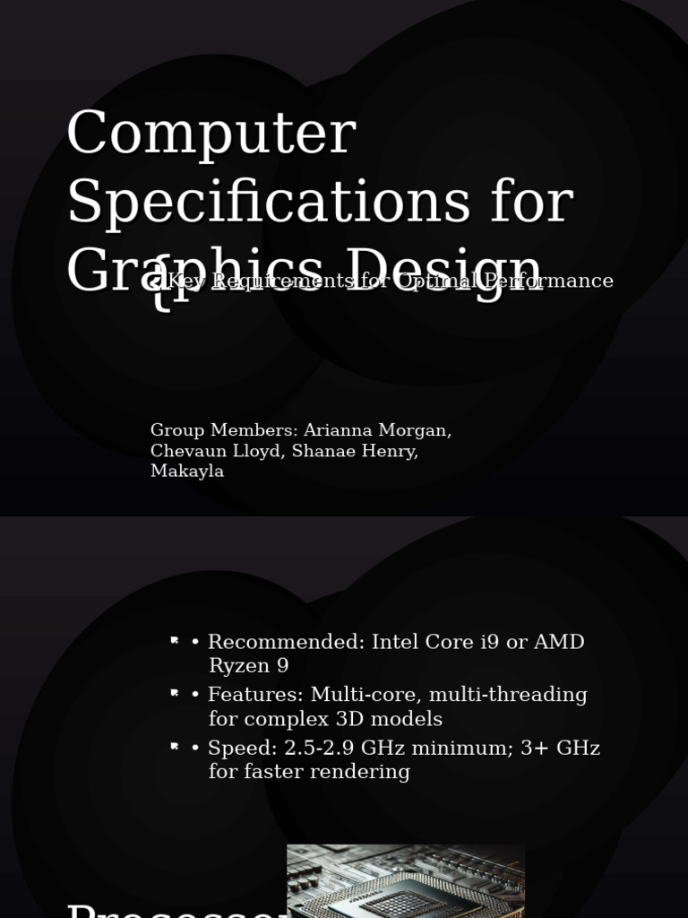 Graphics Design Specifications[1] | PDF