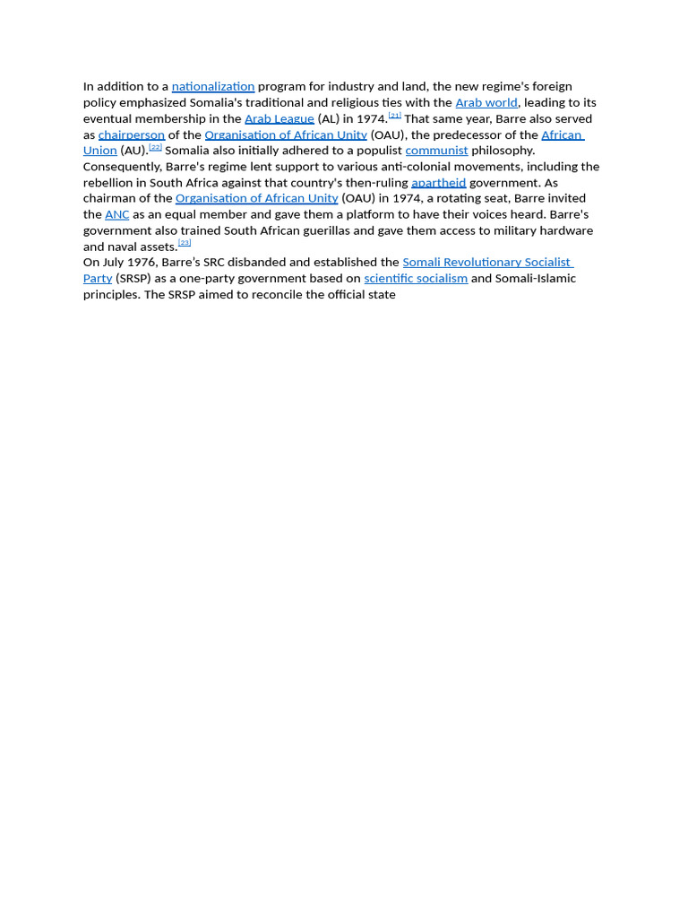 Somalia 23 | PDF