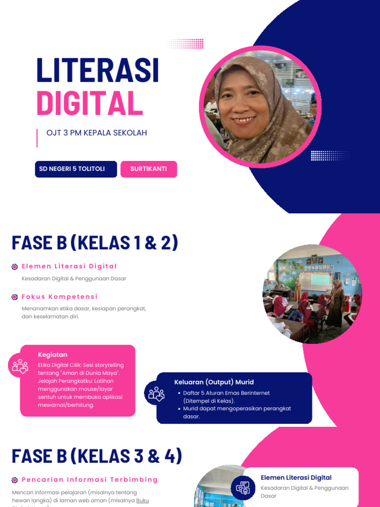Literasi Digital untuk Siswa SD Tolitoli | PDF