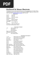 FL Studio Hotkeys Cheat Sheet | PDF | Keyboard Shortcut | Computer Keyboard