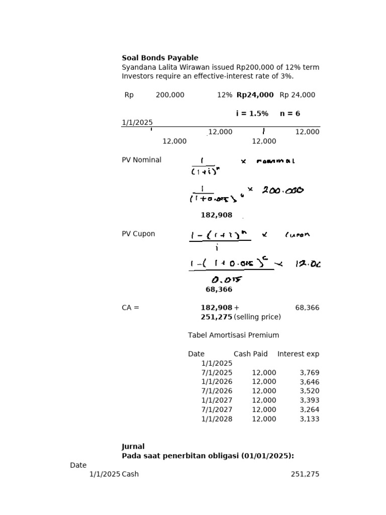 Bonds Payable Amortization Schedule | PDF | Bonds (Finance) | Interest