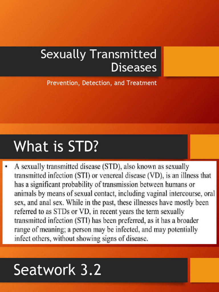 STD Prevention and Treatment Guide | PDF