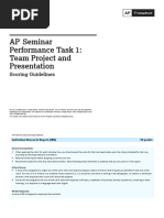 AP Seminar 2025 IWA Scoring Guide | PDF | Citation | Argument