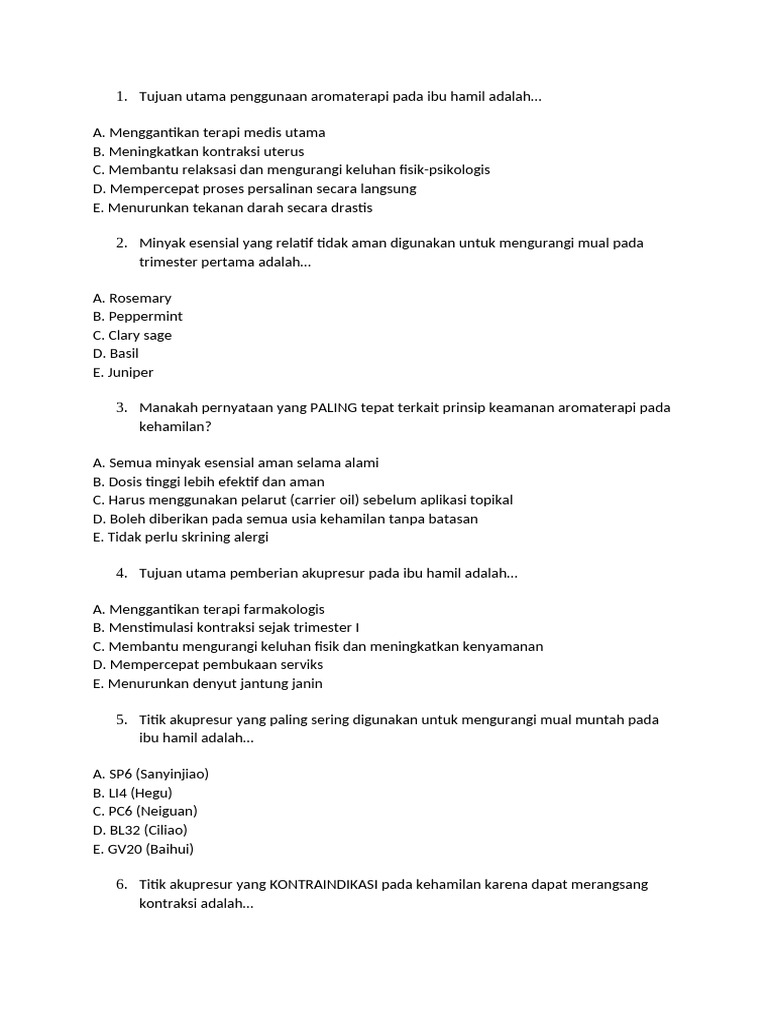 Soal Stase Komplementer Reg Khusus Dan Rpl | PDF