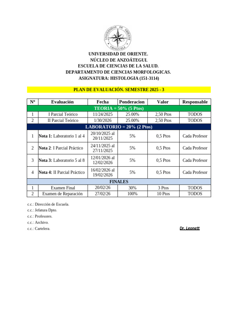 Programacion 3 - 2025 - Histologia - Udo Anz | PDF | Tejido (biología) | Histología
