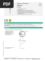 VVB306 Vibration Sensor Overview | PDF | Power (Physics) | Electronic ...