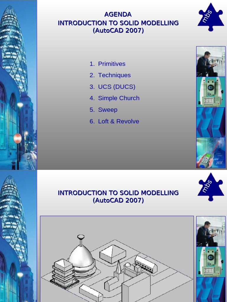 Intro To Solid Modelling | PDF | Shape | Sphere