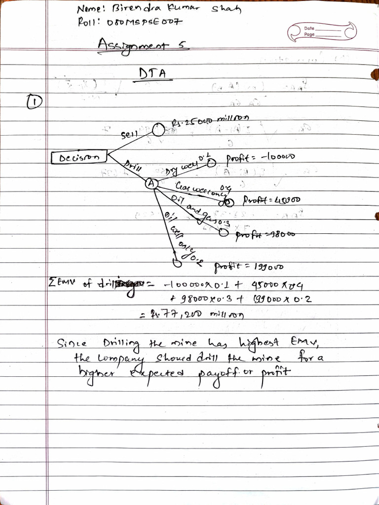 Assignment 5 Soln | PDF