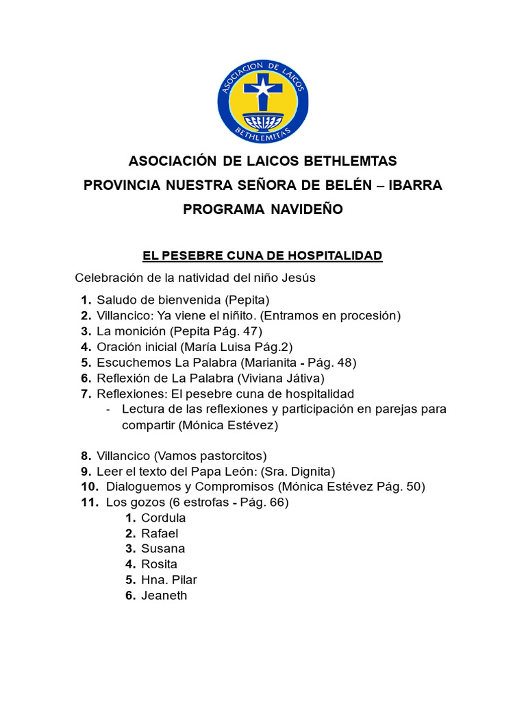 Programa Navideño | PDF