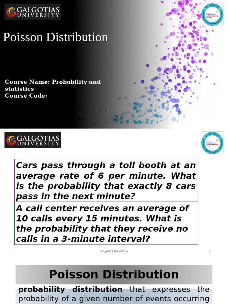 Poisson Distribution | PDF | Poisson Distribution | Teaching Mathematics