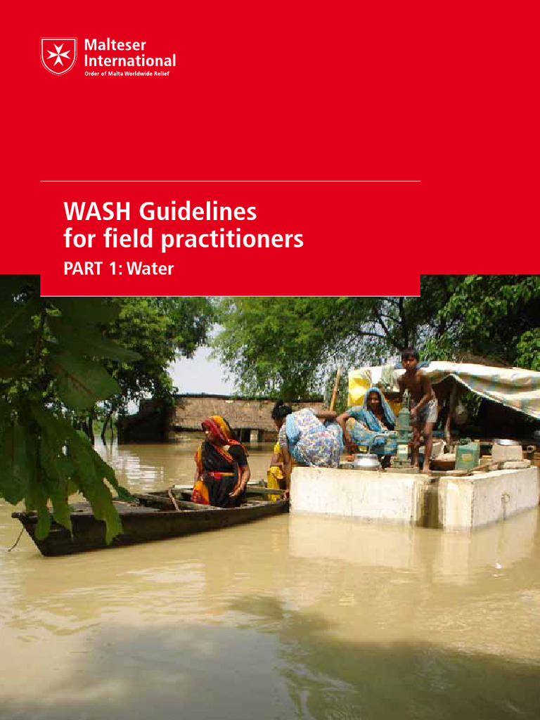 Wash Guidelines For Field Practitioners | PDF | Wash | Fresh Water