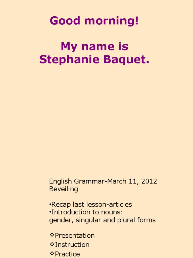 Word Order 1a Present Simple | PDF | Cakes | Syntax