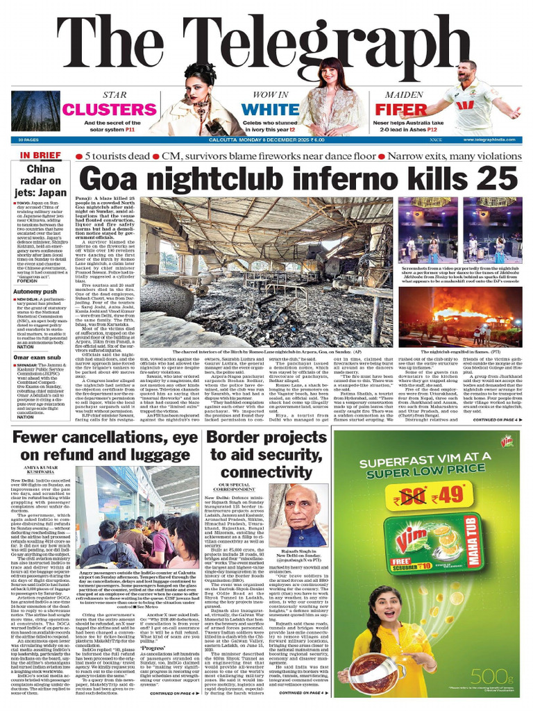 The Telegraph 09 12 2025 | PDF