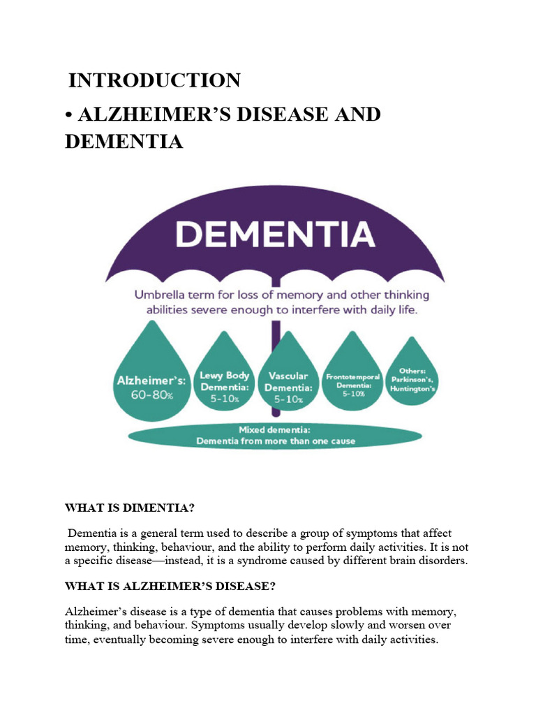 Understanding Alzheimer's and Dementia | PDF | Dementia | Alzheimer's ...