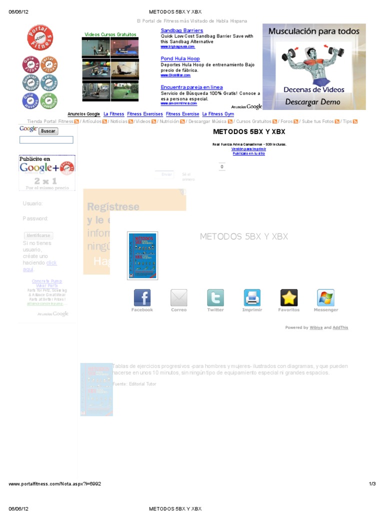 Metodos 5bx y XBX | PDF | Servicios en línea | Informática