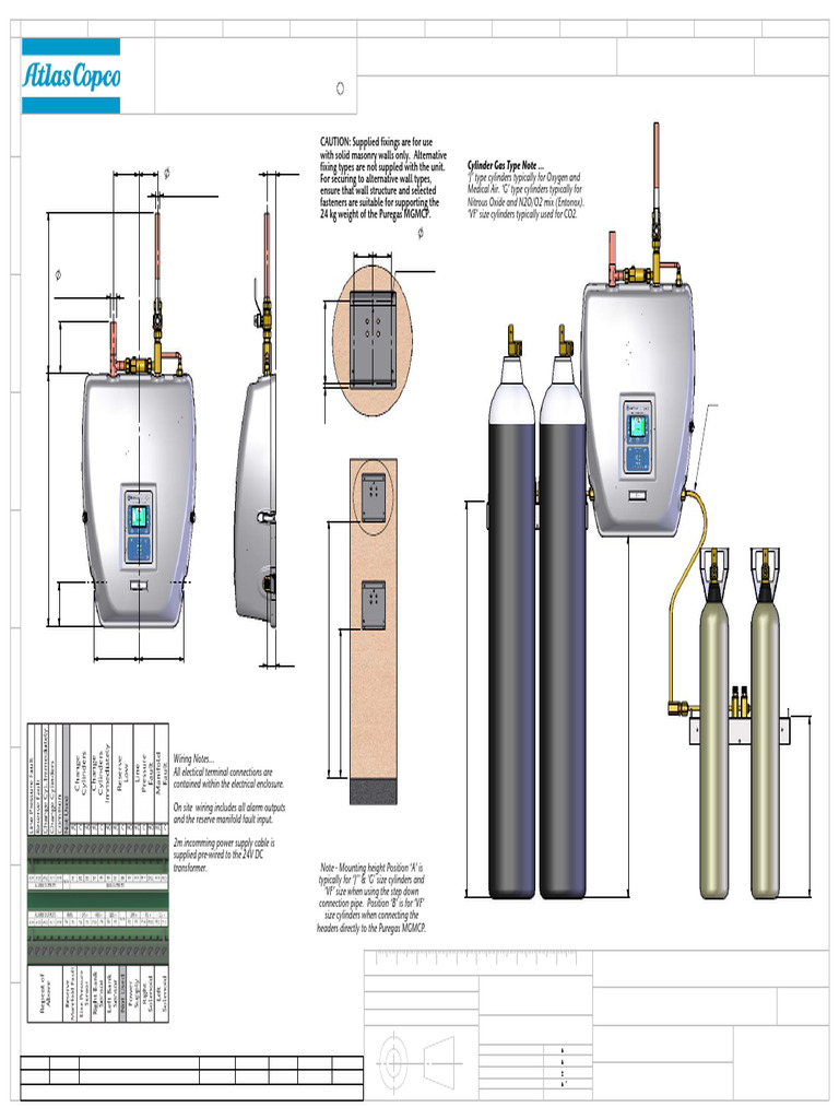Lifeline MCS Installation Drawing Guide | PDF | Manufactured Goods ...