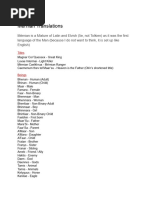 Mando'a Language Dictionary | PDF | Jedi