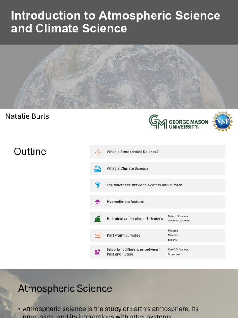 Atmospheric and Climate Science Intro | PDF | Climate | Weather