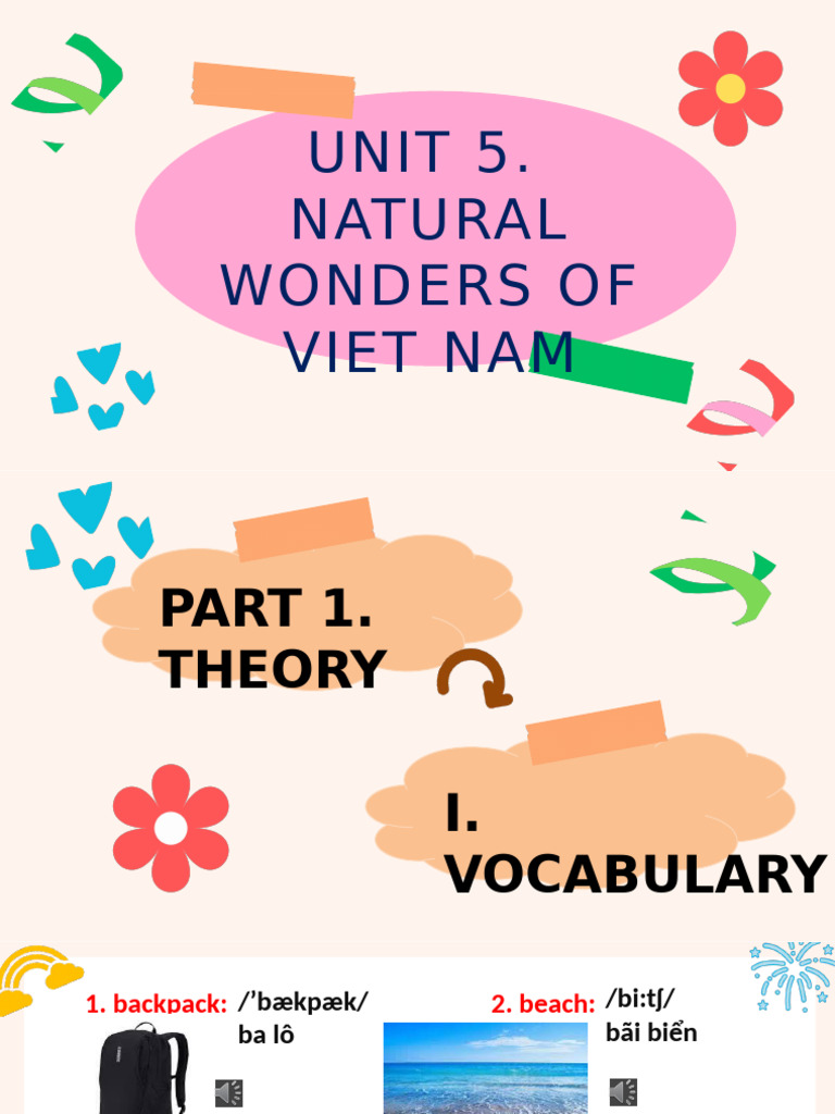Unit 5. Natural Wonders of Viet Nam | PDF