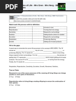 Understanding MRS GREN in Biology | PDF | Nutrition | Diet & Nutrition