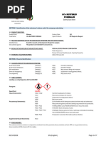LENOL Safety Data Sheet Overview | PDF | Waste Management | Toxicity
