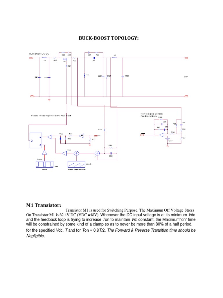 Buck Boost | PDF | Amplifier | Transistor