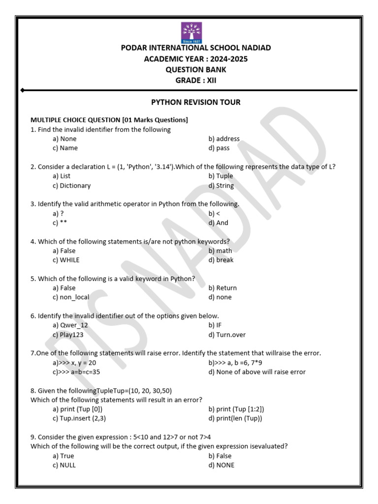 QB XII 2024 2025 For All Chapters | PDF | Parameter (Computer Programming) | Computer File