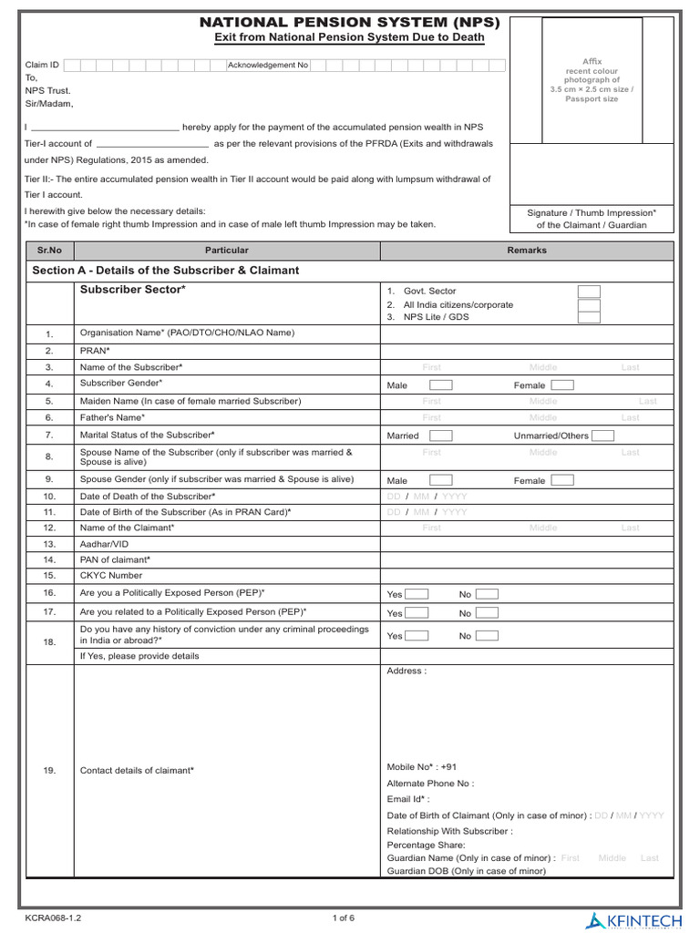 Withdrawal Form in Death 103 | PDF