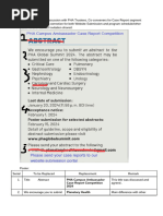 Clinical Case Report Template Guide | PDF | Medical Diagnosis | Case Report
