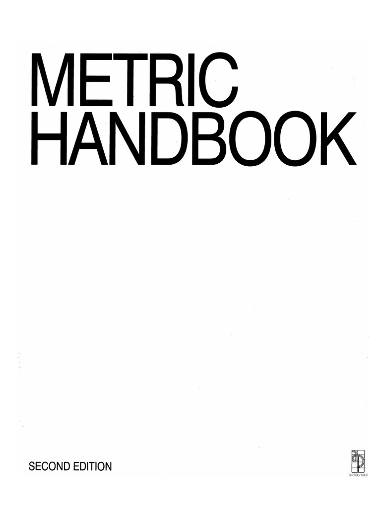 Metric Handbook | PDF