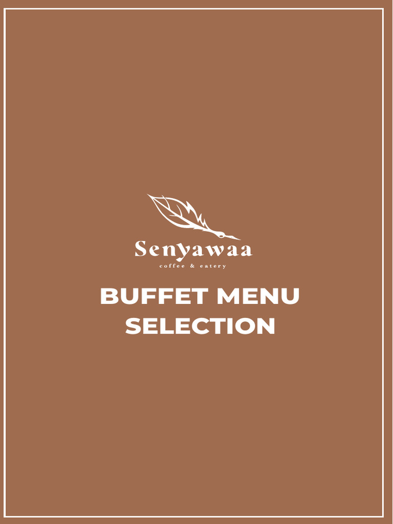 Menu Buffet 2 | PDF