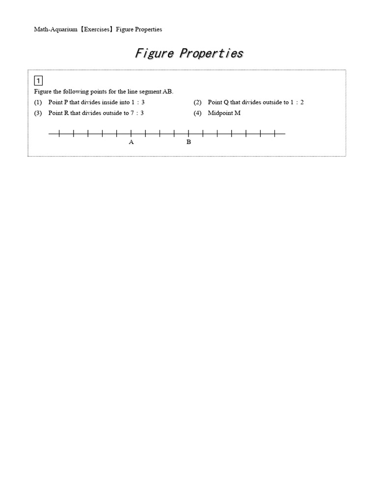 Figure Properties Exercises in Geometry | PDF | Circle | Geometric Shapes