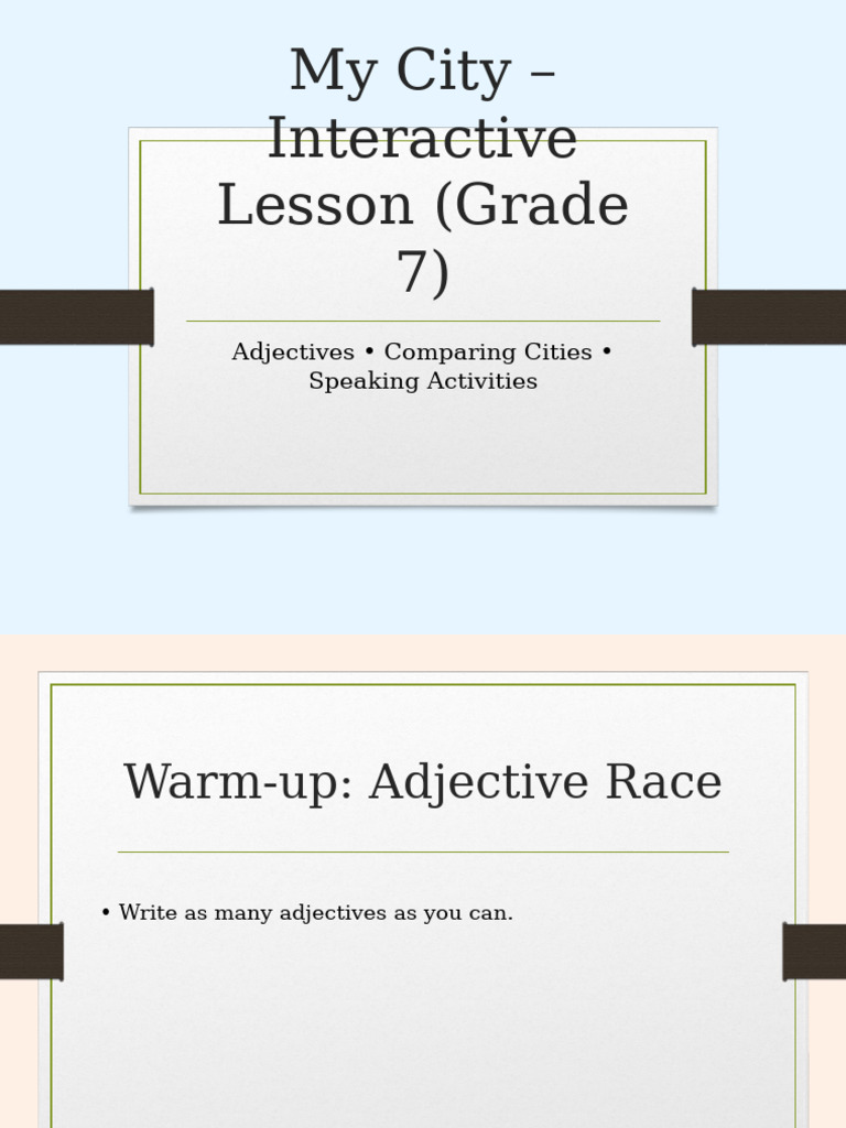 Grade 7_Unit 3.1 | PDF
