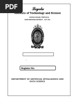 VTU Machine Learning Lab Manual 2023 | PDF | Machine Learning | Engineering