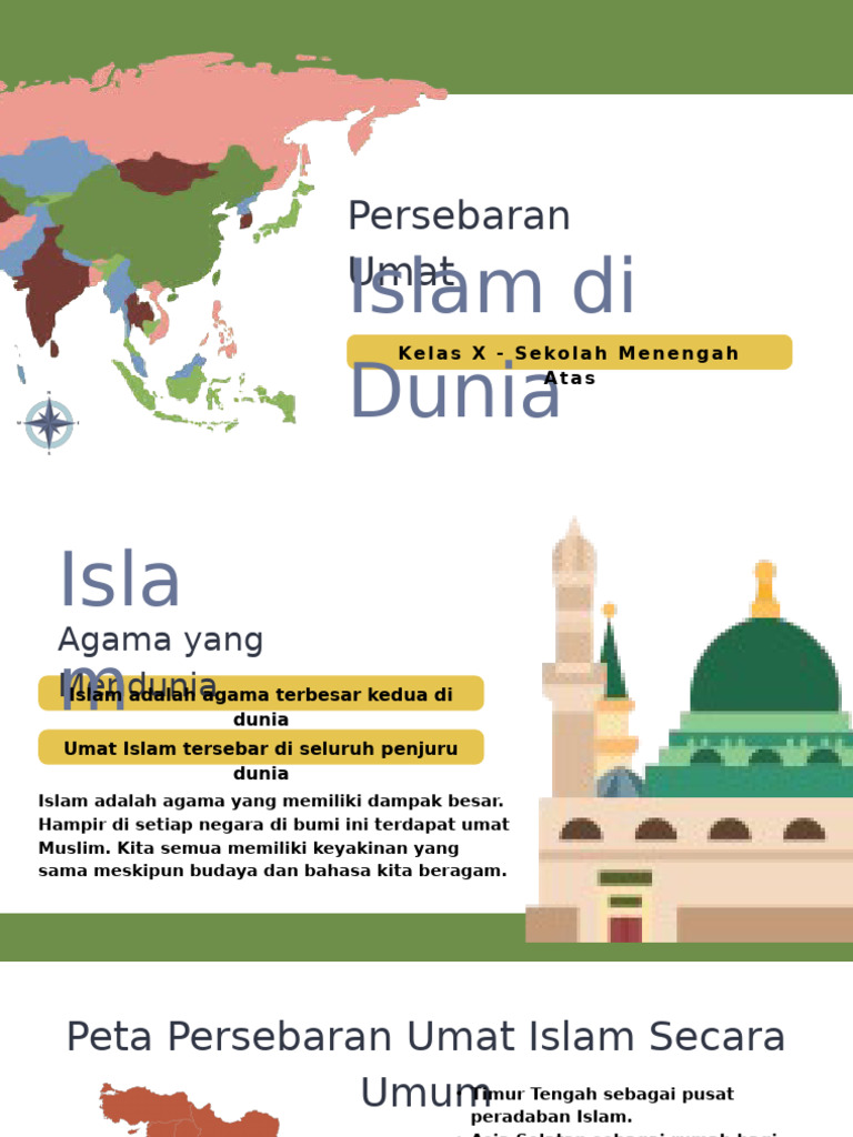 Persebaran Umat Islam di Dunia | PDF