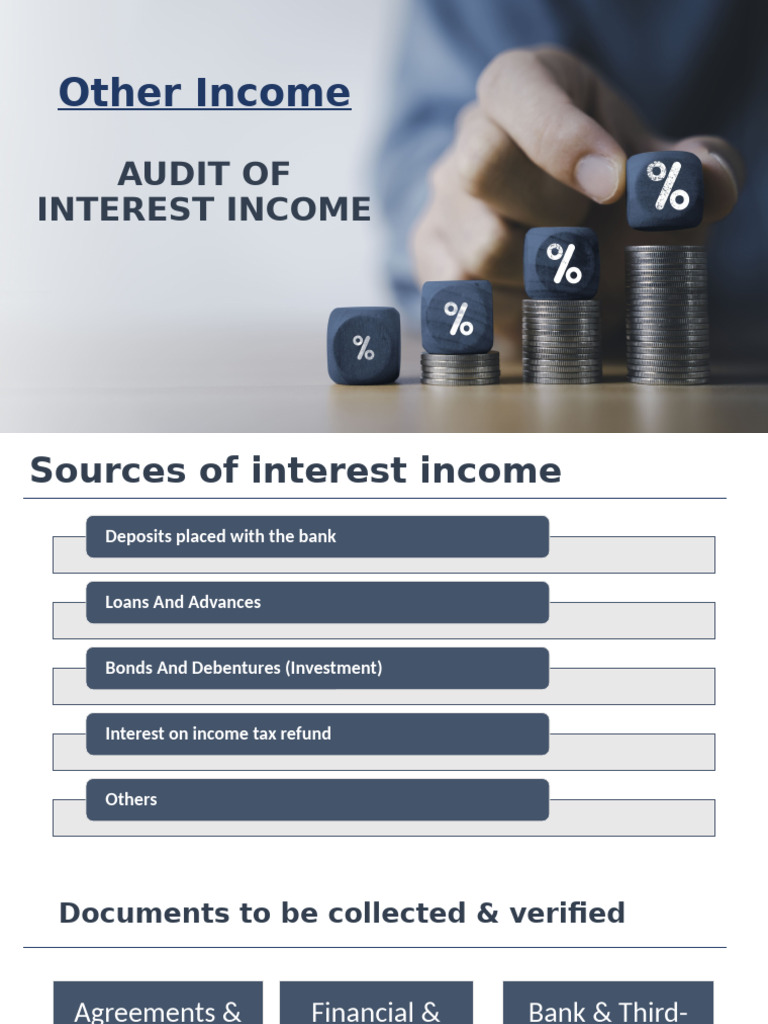 Interest Income Audit Guidelines | PDF | Interest | Audit