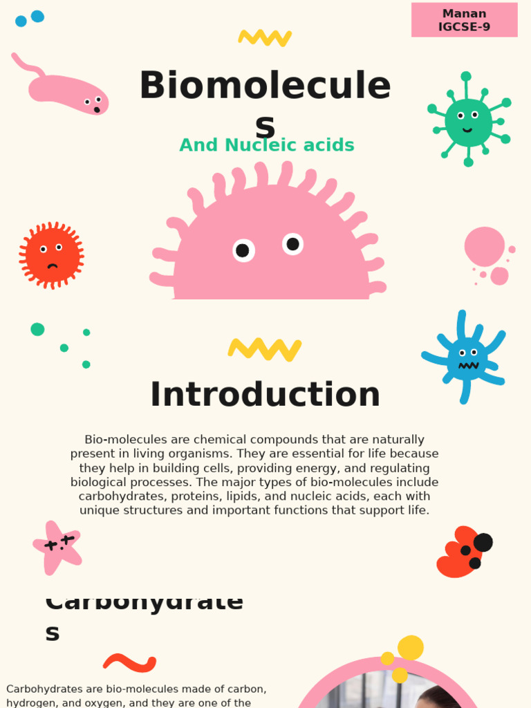 Essential Biomolecules Overview | PDF | Biomolecules | Carbohydrates