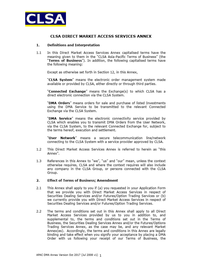4-1 Apac Dma Annex Jul 2008 | PDF | Indemnity | Private Law
